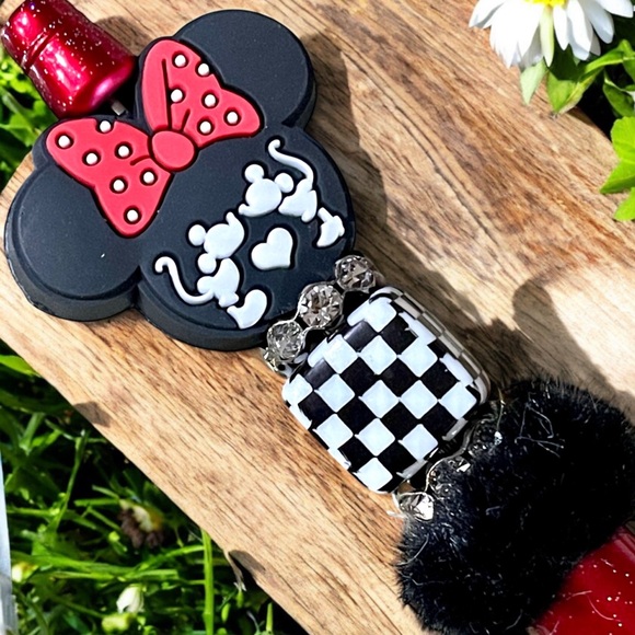 Fourty Dreams Boutique | Other | New Glitter Red Minnie Mickey Mouse ...